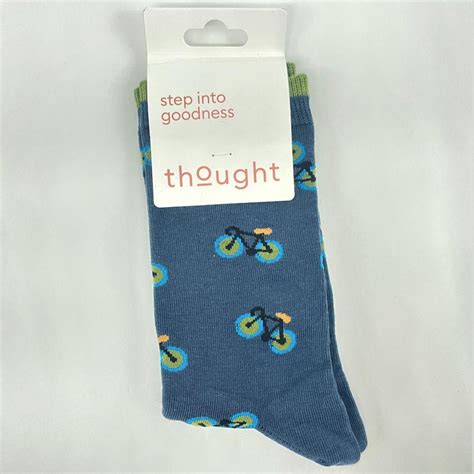 Bike Slate Blue Bamboo Socks 7 11 Whale And Dolphin Conservation Shop