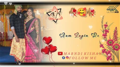 A Sanam Re ️ Letest New Santali 🥀 Romantic 😘 Whatsapp Status Videos
