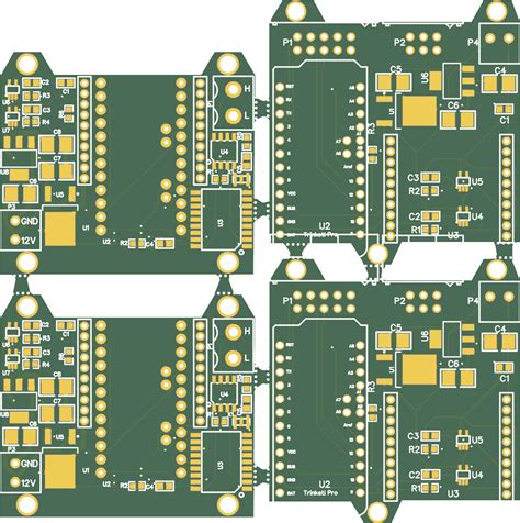 2 Pcbs And Gerber Merging Details 2 Pcbs And Gerber Merging Details