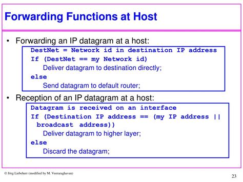 Ppt Ip Service Ip Addressing Datagram Format Routing Forwarding