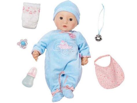 Кукла интерактивная с мимикой 43 см Baby Annabell Zapf Creation 794654 ...