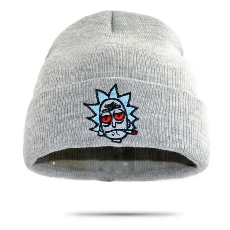 Cosplay Costumes Rick And Morty Beanie Winter Ski Unisex Adlut Cap