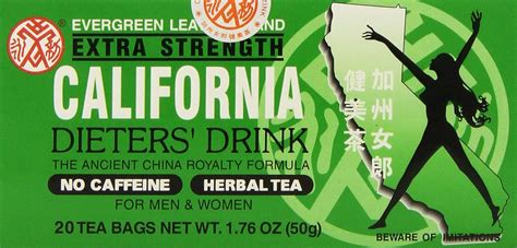 California Extra Strength Dieters Tea 4 Boxes