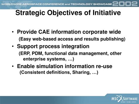 ppt the msc software simulation data management initiative powerpoint