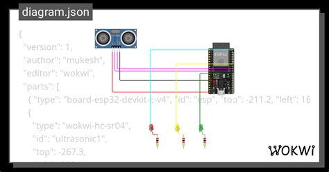 Traffic Diversion System Wokwi Esp32 Stm32 Arduino Simulator