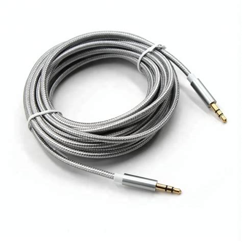 1m 3 Ft 3 5mm Stereo Cable With Audio Aux Jacks Cable For Car Stereo