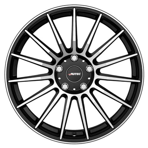 Llanta Autec Lamera Black Matt Polished