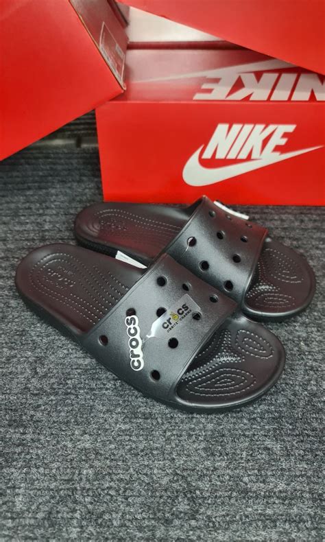 Crocs Classic Slides Us 9 10 Mens Fashion Footwear Slippers
