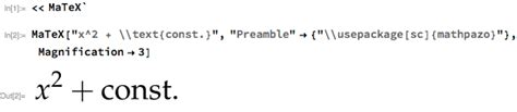 Graphics Latex And Mathematica Mathematica Stack Exchange