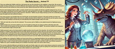 The Parks Secret Animal Tf By Mmtfcaptions On Deviantart