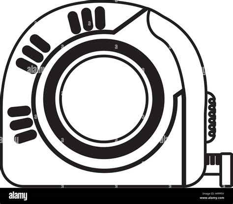 Tape Measure Tool Icon Stock Vector Image And Art Alamy