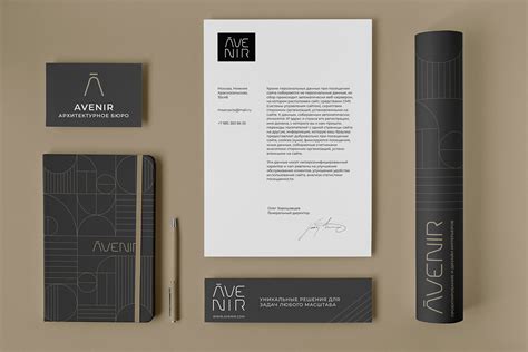Фирменный стиль для архитектурного бюро Branding On Behance