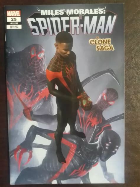 BANDE DESSINÉE MILES Morales Spider Man Clone Saga 25 Rahzzah Hommage
