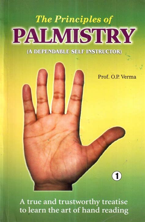 The Principles Of Palmistry Vol 1 2 Op Verma 9783278585943 Amazon