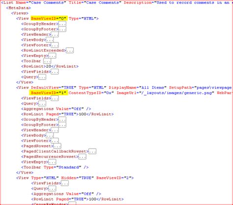 Pointing The Listviewwebpart At A Particular View Andy Burns Blog