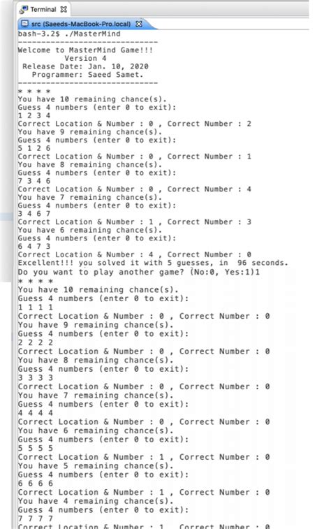 Solved Develop A Game Ie A Simple And Text Based