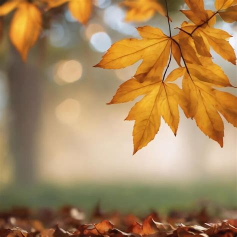 Premium Photo Leaves Bokeh
