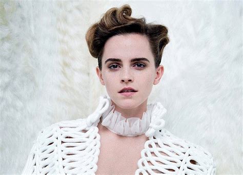 Emma Watson Goes Topless For Vanity Fair Reveals Why She Never