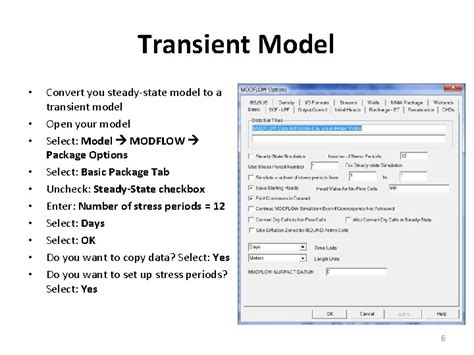 Groundwater Modeling 3 Transient Models Groundwater Hydraulics Daene