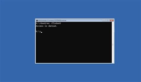 bootrec exe repair your windows boot