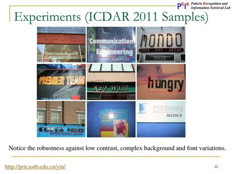 ppt robust scene text detection with adaptive clustering powerpoint