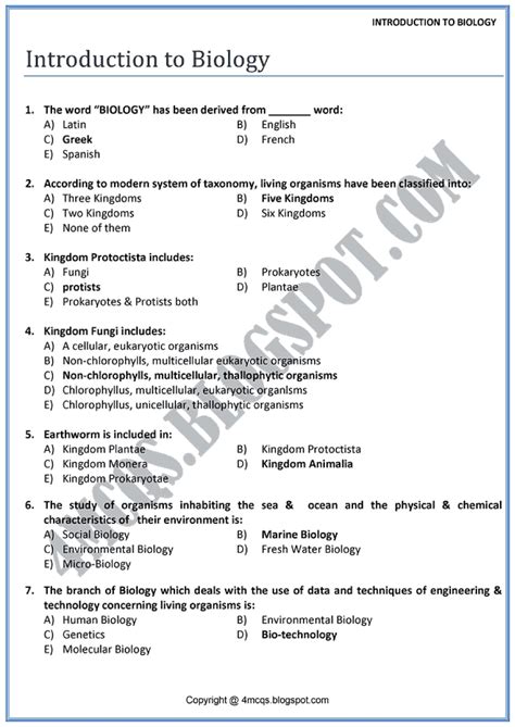 A Introduction To Biology Medicine Studocu