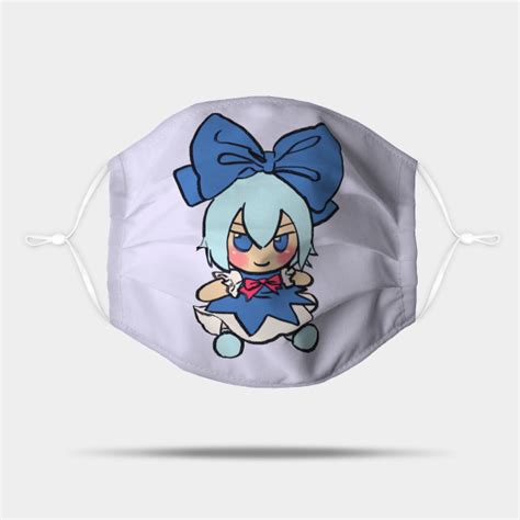 I Draw That Cirno Fumo Plush Meme Touhou Touhou Mask Teepublic