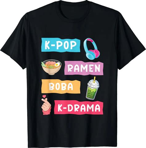 Camiseta De Moda Coreana Para Fan Ticos Del K Drama Y K Pop Ropa Kawaii