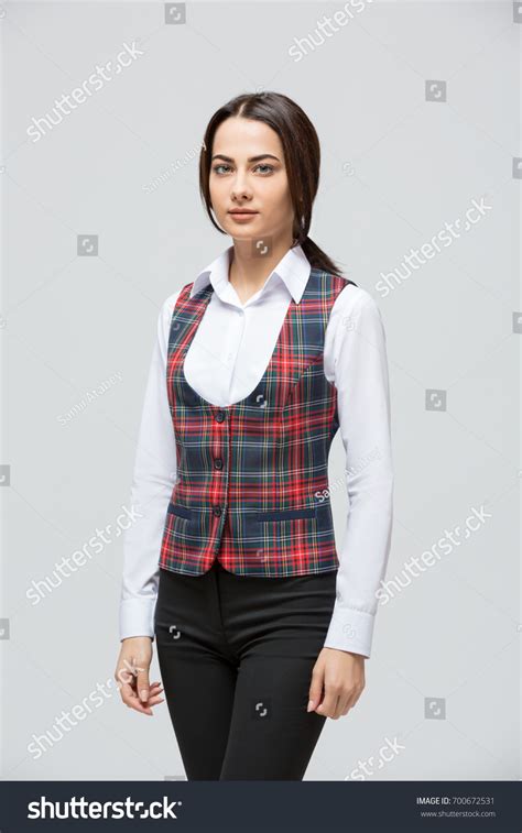Beautiful Women Uniform Great Design Any Stock Photo 700672531