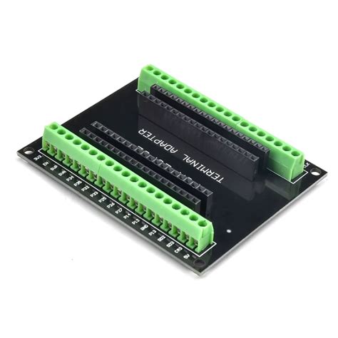 Placa De Expansão Com Bornes Para Esp32 38 Pinos