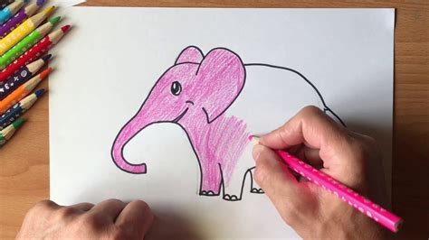 Рисуем Слоника Youtube