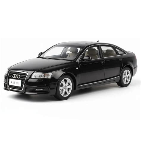 Oem 1 18 Audi 2009 A6l C6 Black Die Cast Model Fully Openable Sedan