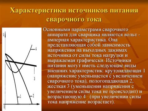 Источники питания постоянного тока для дуговой сварки презентация онлайн