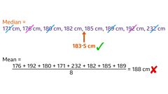 Mean Median Mode Range BBC Bitesize