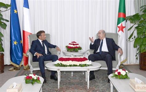 Visite dEtat du Président Tebboune en France Un déplacement