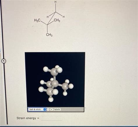 Solved Strain Energy Strain Energy For Alkanes