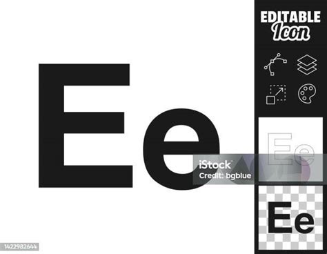 文字 E 大文字と小文字デザイン用のアイコン簡単に編集可能 アイコンのベクターアート素材や画像を多数ご用意 アイコン