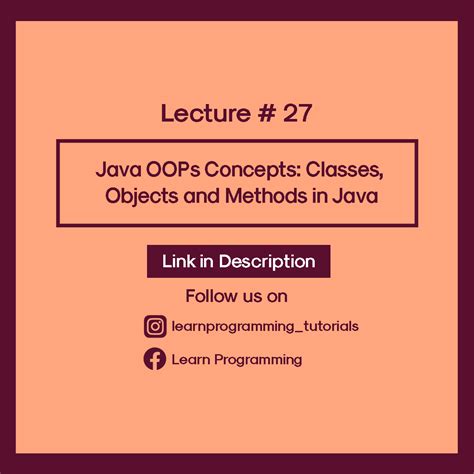 Learn Programming Welcome To Learn Programming Java Lecture No 27 Has Been Uploaded Watch