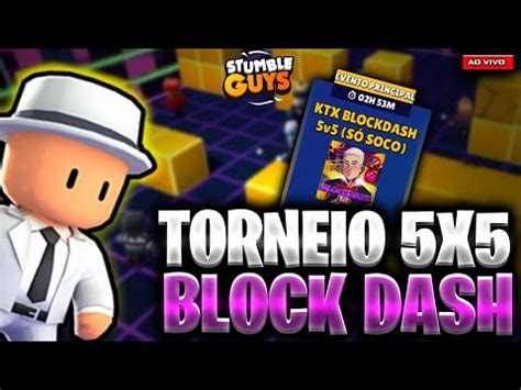 TORNEIO 5x5 DO THEUS XD MODO HARD STUMBLE GUYS AO VIVO LUKEZINHO YouTube