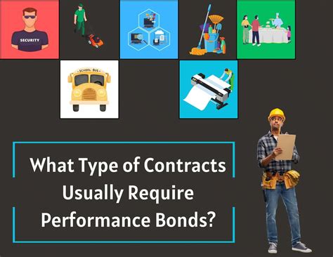 What Type Of Contracts Usually Require Performance Bonds Surety