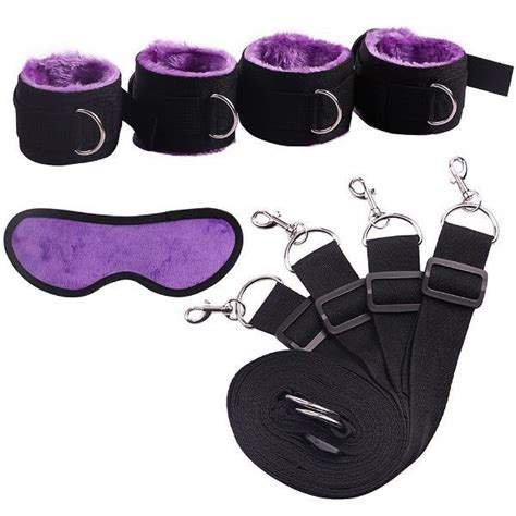 Bdsm Restraints Bondage Bed Slave Fetish Torture Handcuffs Ankle Sexy