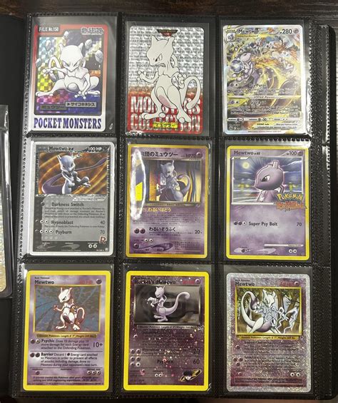 My Mewtwo Collection My Favorite Pokemon Since 1998 R