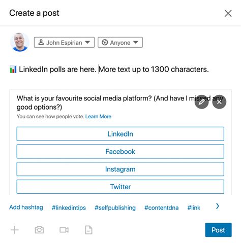 Linkedin Polls John Espirian