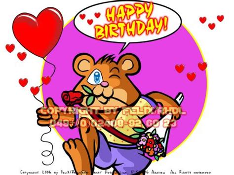 Happy Birthday Cartoon By Felixfromac Love Cartoon Toonpool