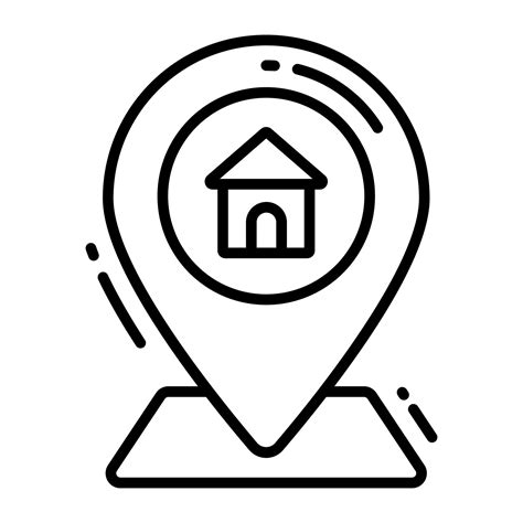 Home Location Vector Design In Trendy Style Home Address Icon 23092021 Vector Art At Vecteezy