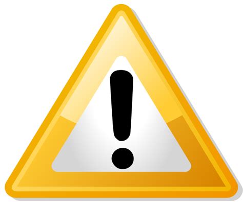 Caution Triangle Symbol
