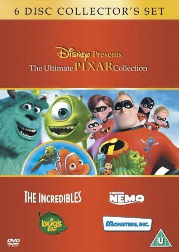 The Ultimate Pixar Collection The Incredibles Finding Nemo Monsters