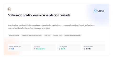 Validación Cruzada Visualización De Errores De Predicción Scikit Learn Labex
