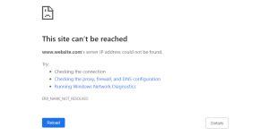 ERR NAME NOT RESOLVED Ways To Fix It