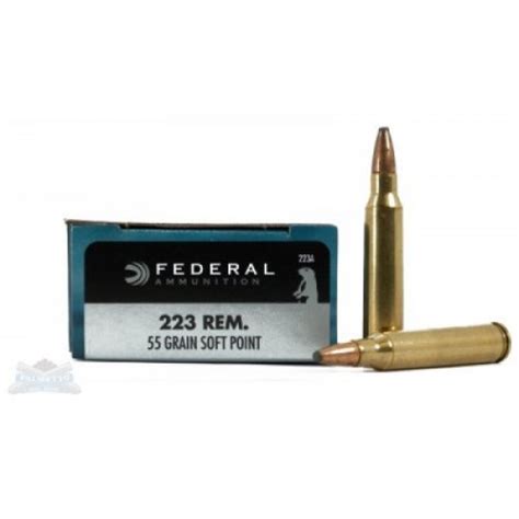 Federal 223 Power Shok 55gr 20pk Fisher Firearms